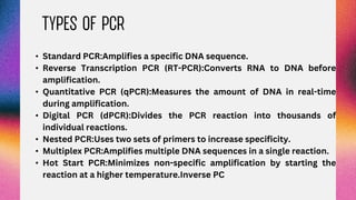 POLYMERASE CHAIN REACTION-PCR presentation .pptx