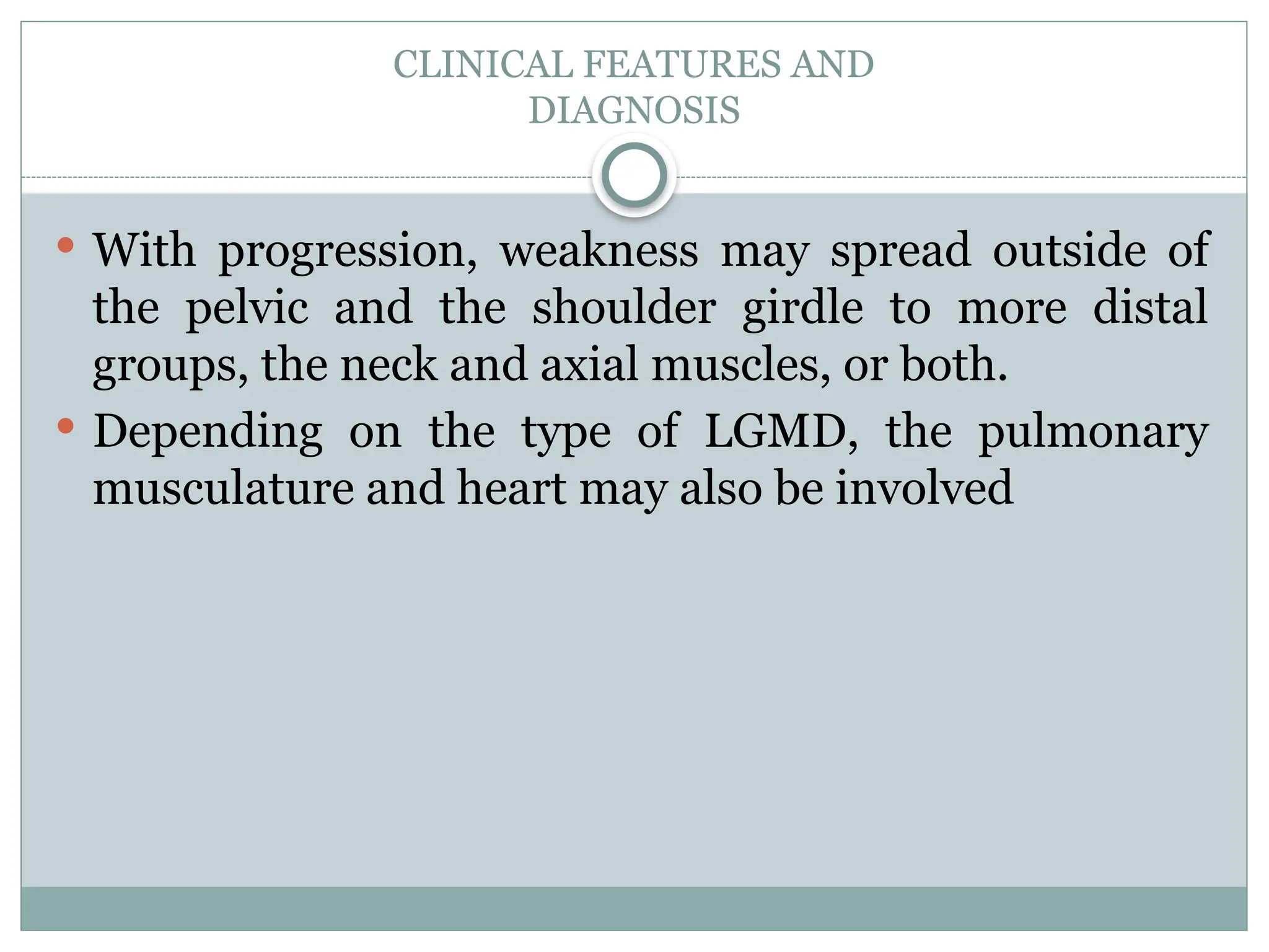 Limb girdle myopathy by Dr Marwa Abo Omirah | PPTX
