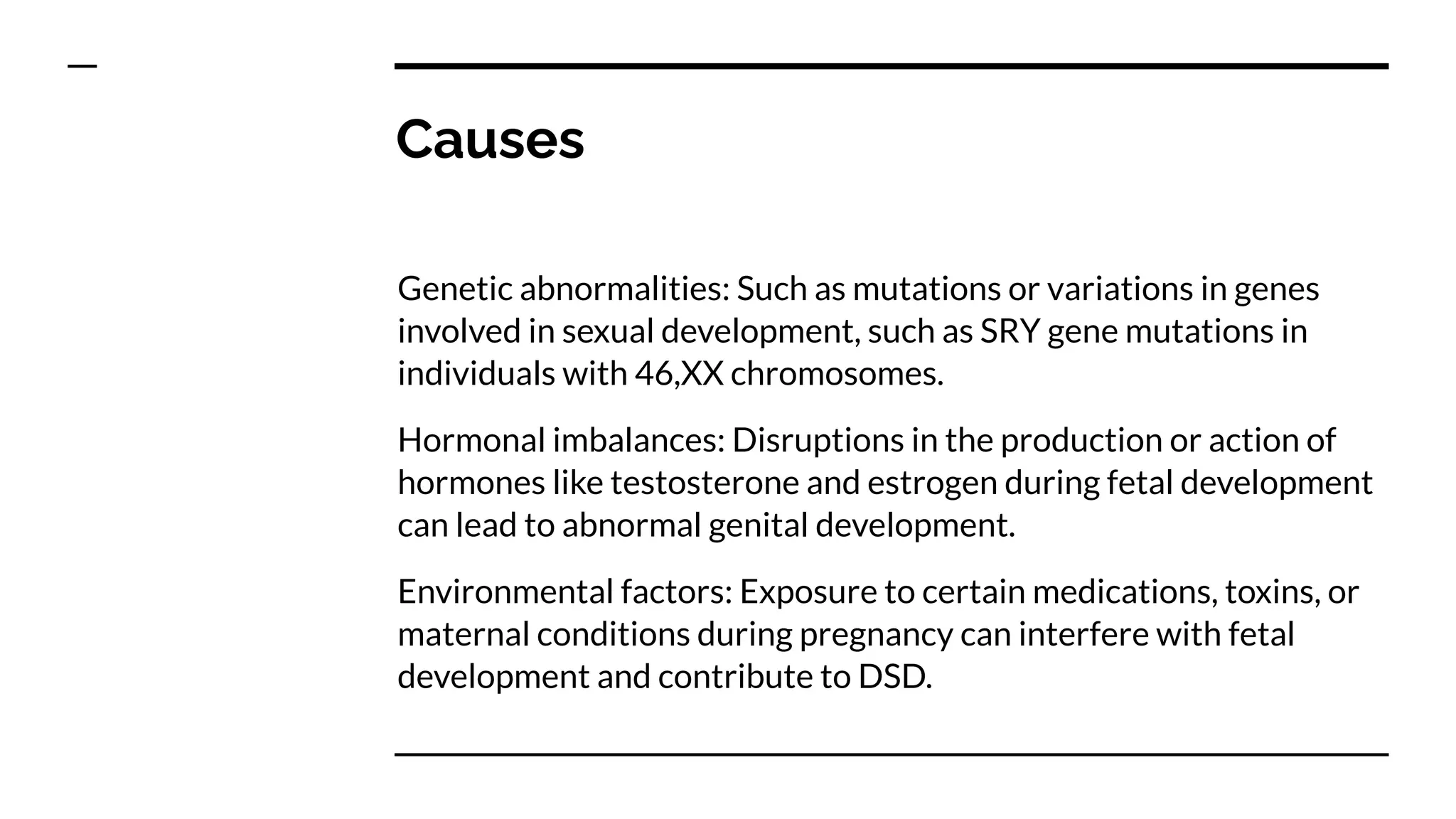 Abnormal development of female genitals organs | PPT
