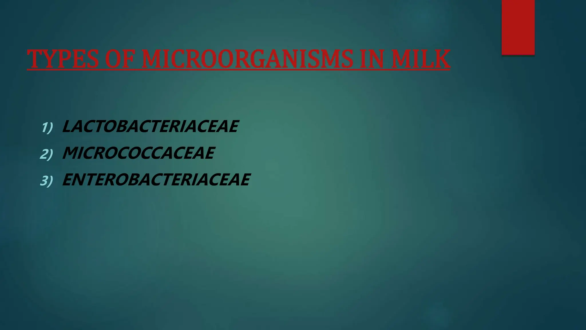Microbes in dairy industries and types of microorganisms in milk | PPTX