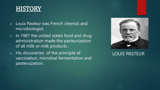 Microbes in dairy industries and types of microorganisms in milk | PPTX