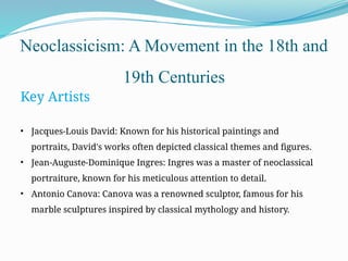 rebirth of classism in art - western fashion | PPTX