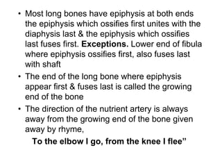 Bones and cartilage chapter and it's note | PPT