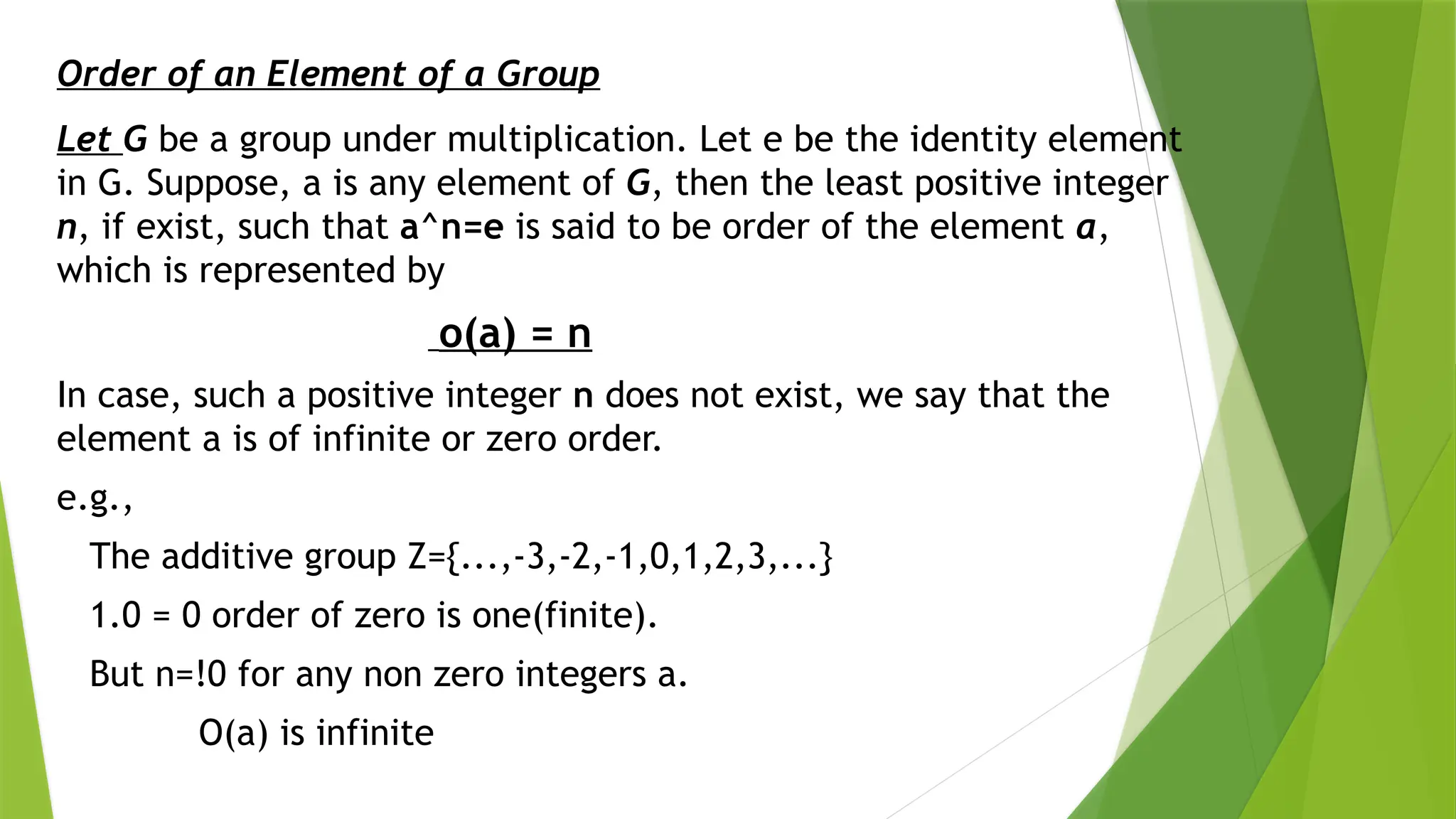 Group theory presentation by vasundhara kumari | PPTX | Physics | Science