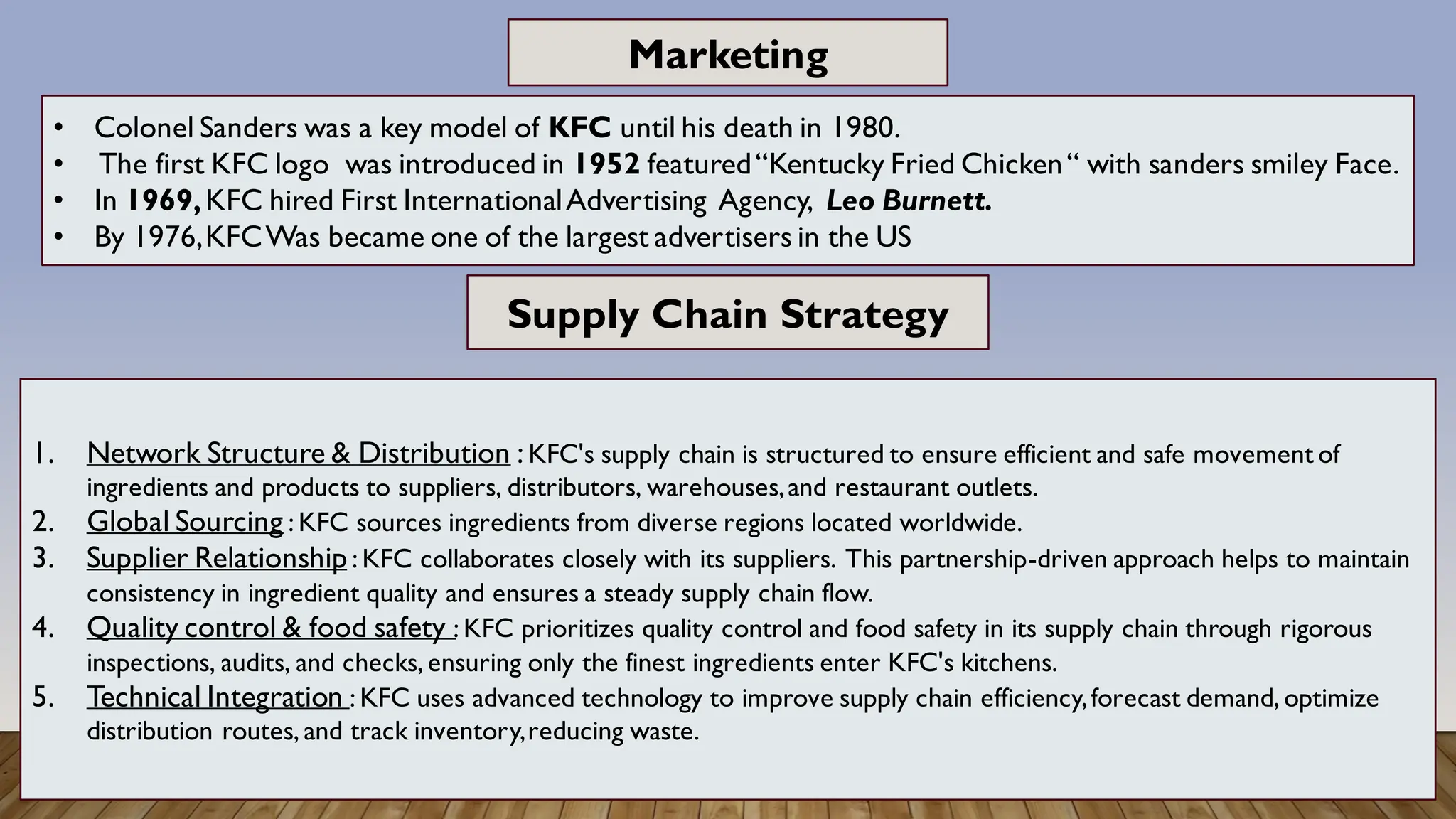Overall operations of multinational company KFC | PDF