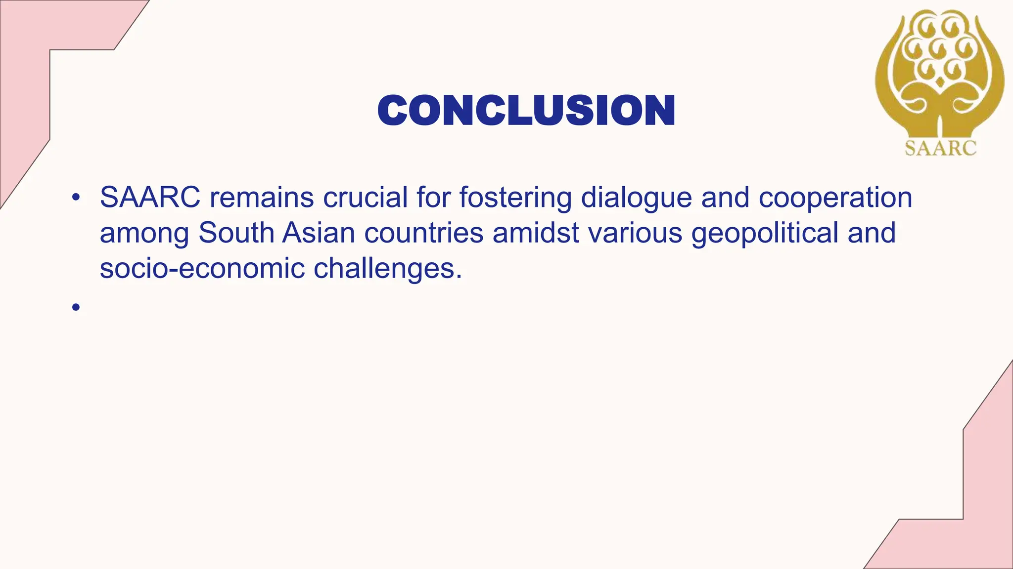 SAARC PPT ECONOMICS SEMESTER 6. BEST PPT | PPTX