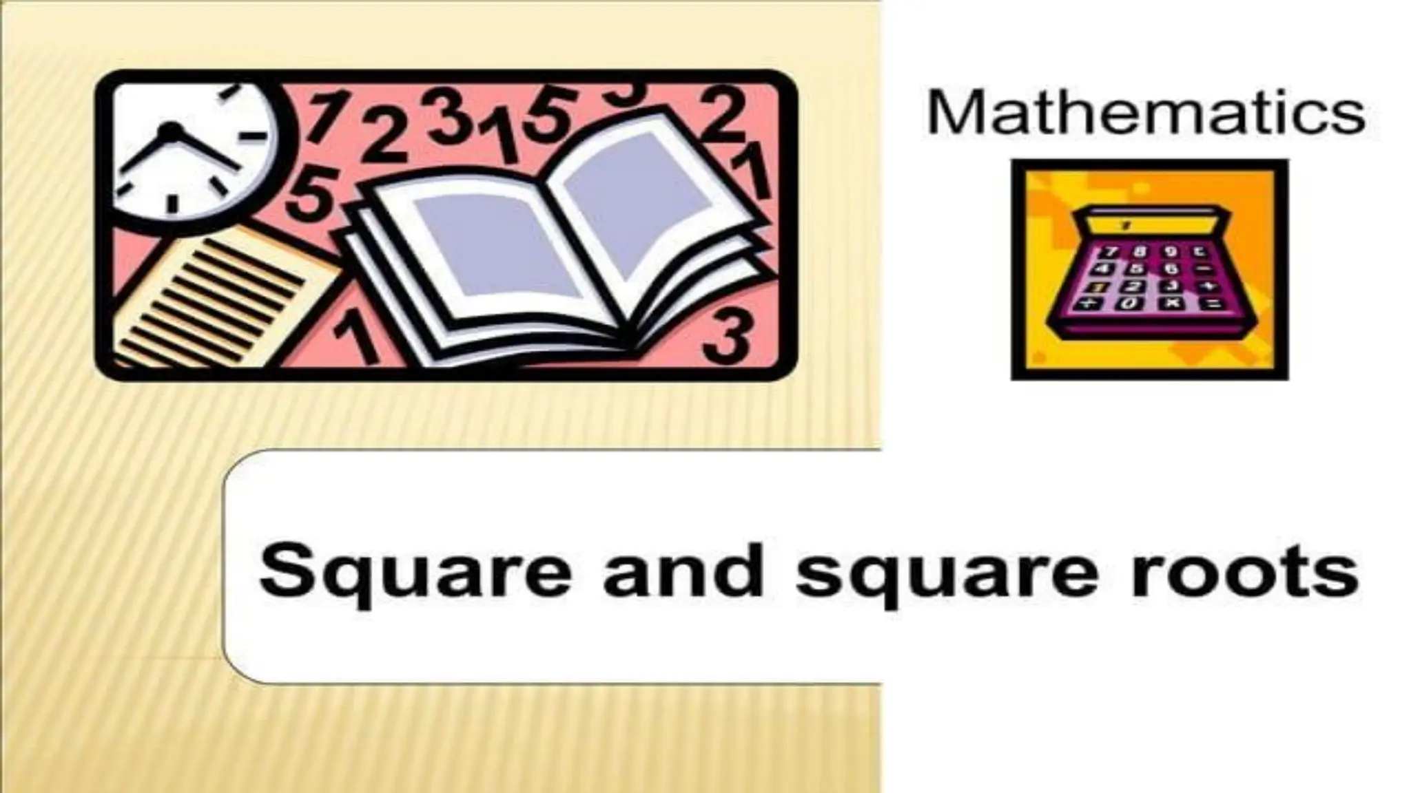 Square and Square root presentation by megha vermapdf | PPT