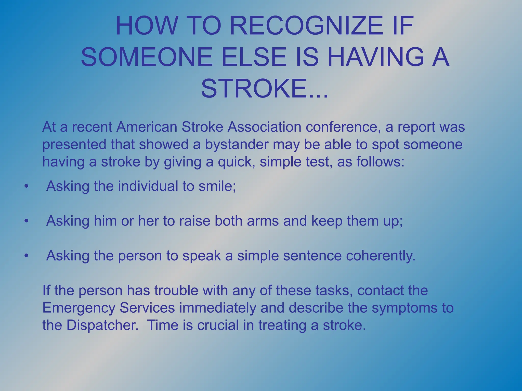 Stroke/types/risk factors/recognition of stroke | PDF
