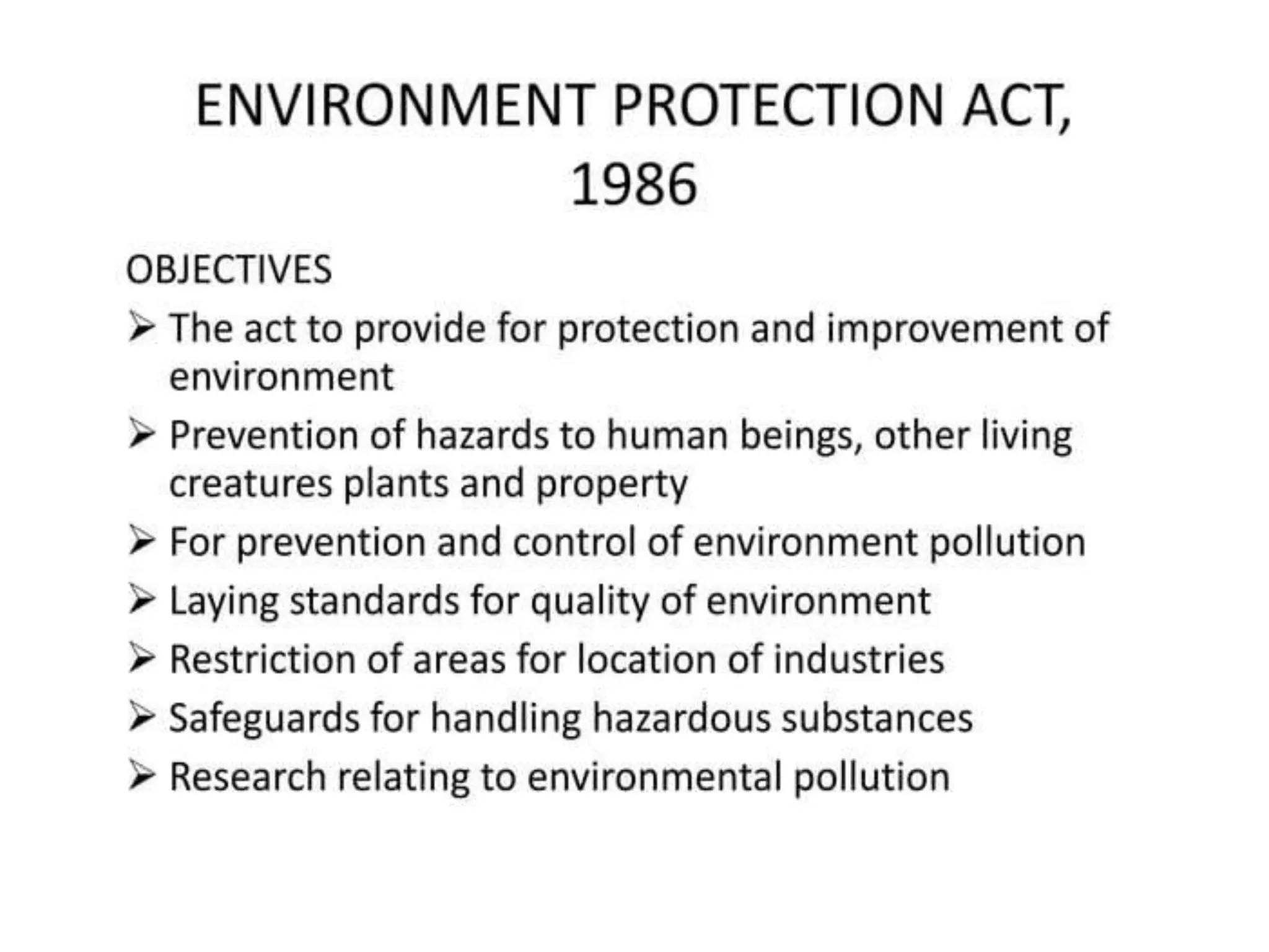 ENVIRONMENTAL PROTECTION ACT,1986(India).pptx