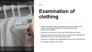 Role of forensic science in disaster management | PPTX | Injuries ...