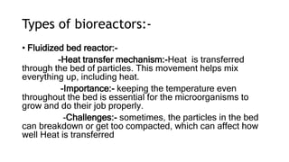 Process biotechnology upstream -Heat transfer in bioreactor | PPTX