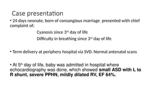 TAPVR with vertical vein obstruction.... | PPT