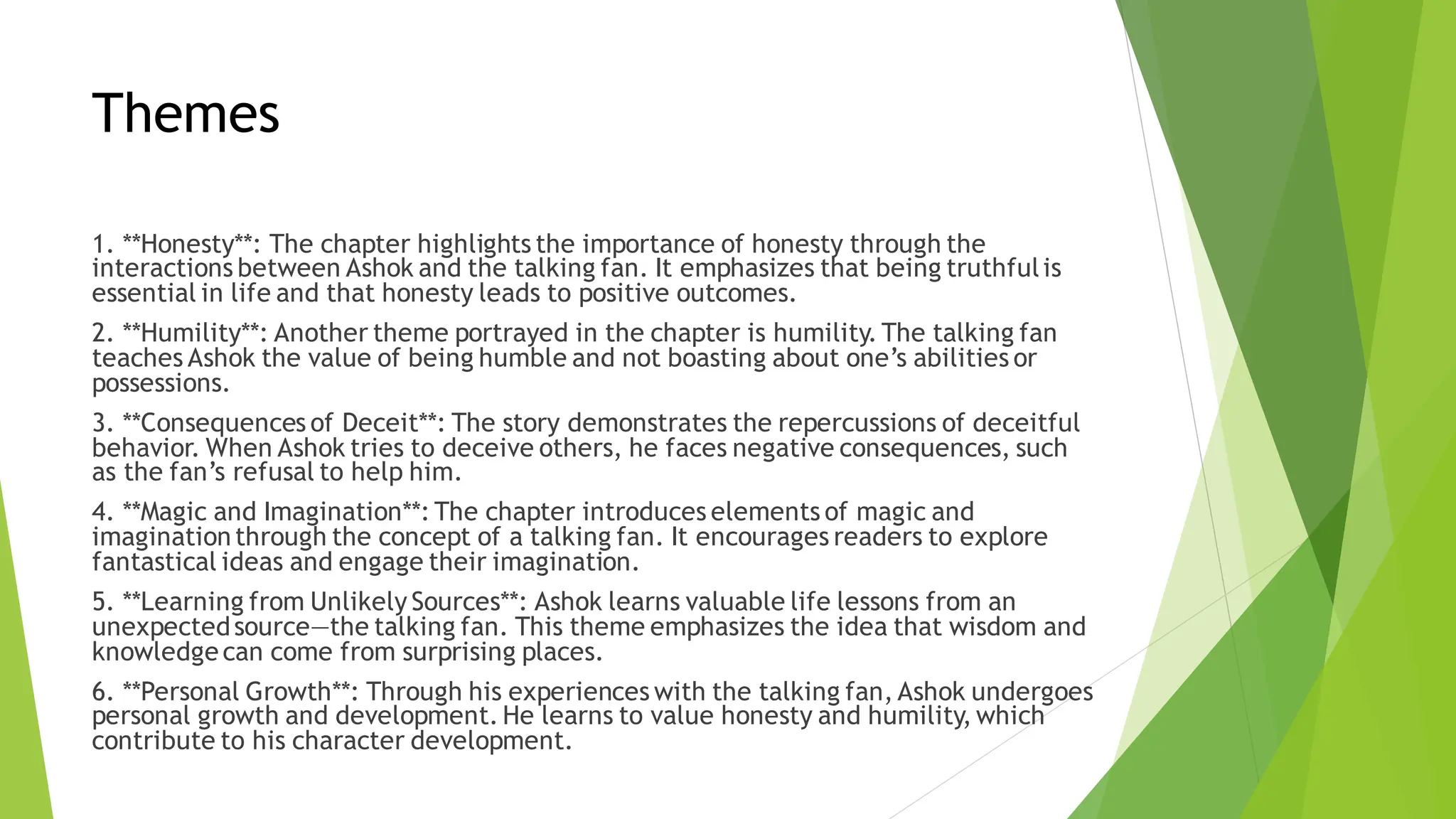 Class 7 chapter - Mystery of the talking fan | PDF