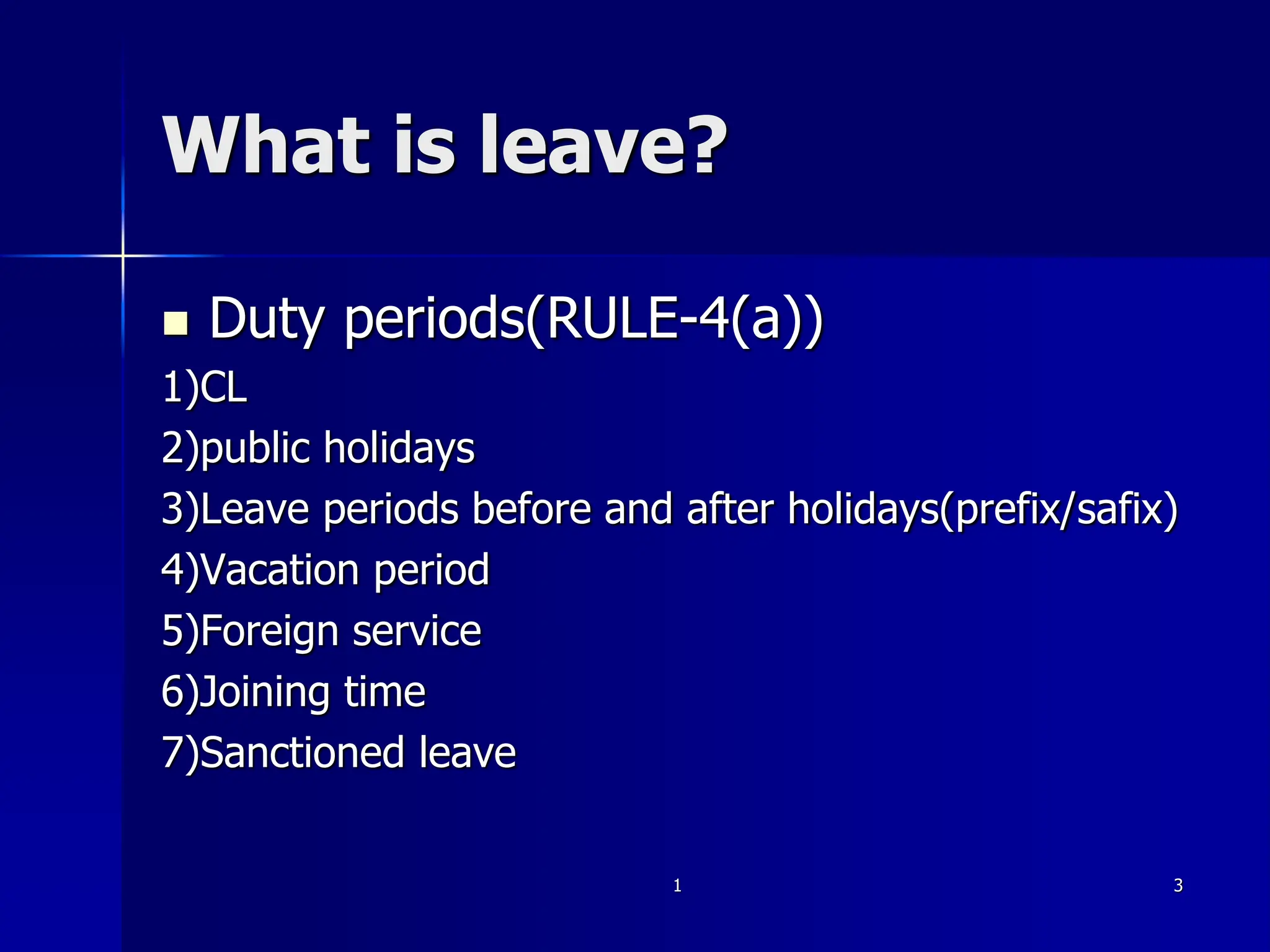 Leave rules of Andhra Pradesh for departmental exams | PDF
