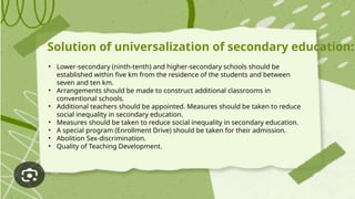 Universalization of Secondary Education.pptx