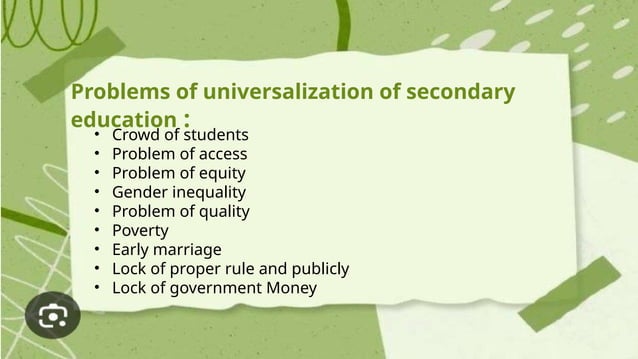 Universalization of Secondary Education.pptx
