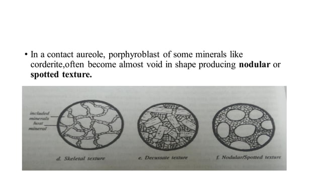 Structures and textures of metamorphic rocks | PDF | Geology | Science