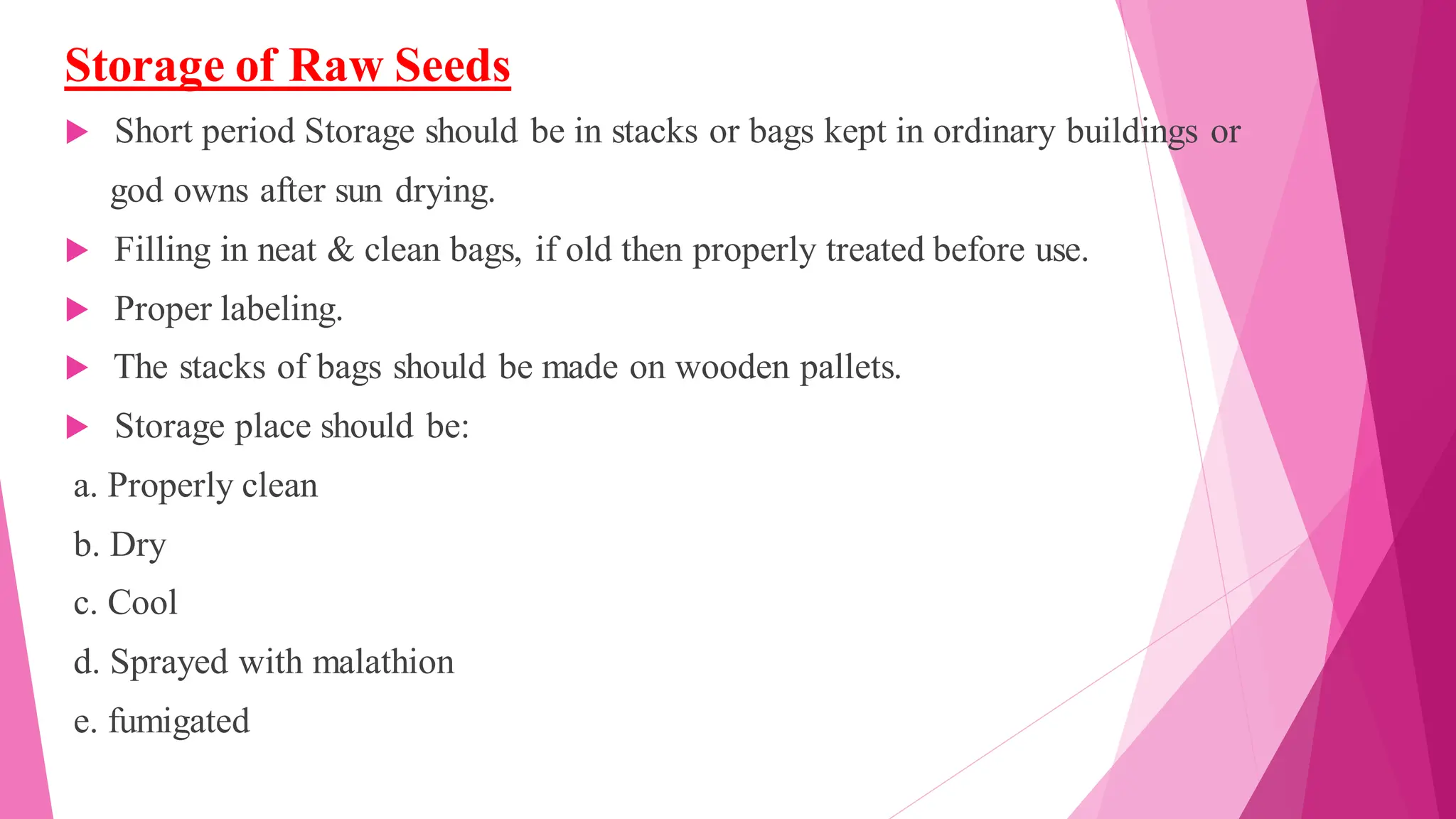 Principles of seed production in self and cross pollinated crops. | PDF