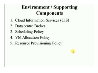 Cloudsim is a framework for modeling and simulation | PPT