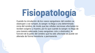 Accidente cerebrovascular (ICTUS, infarto cerebral, derrame cerebral ...