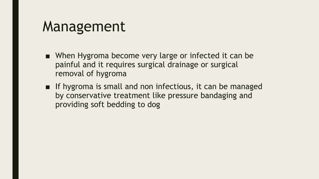 A case presentation on Hygroma in dog.pptx