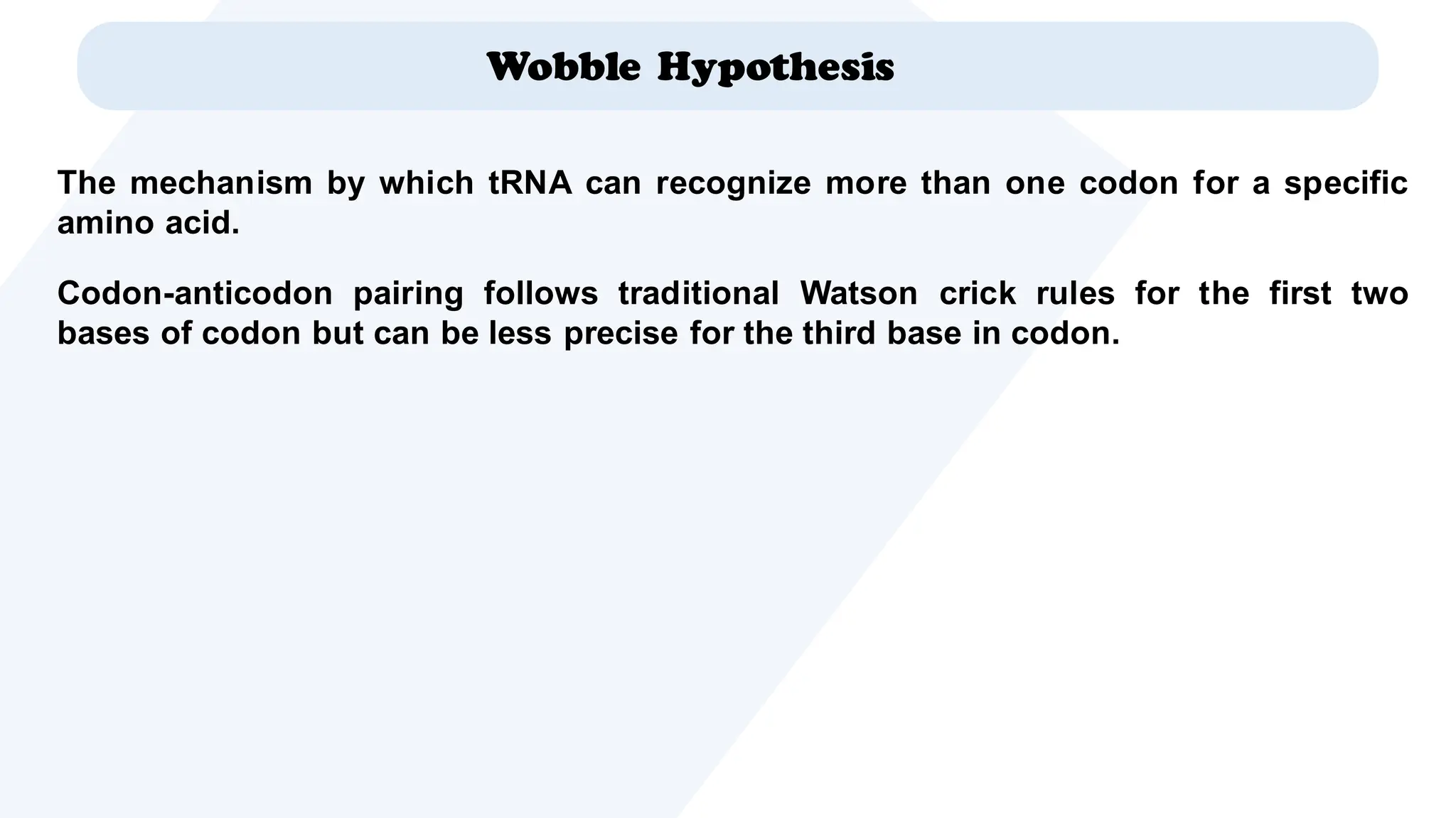 Genetic Code, Discovery of Genetic code. | PPT