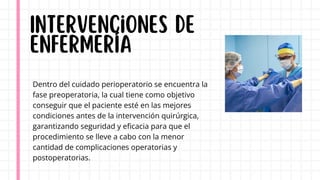 Acciones de enfermería en el preoperatorio | PDF