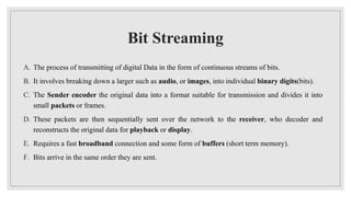 A Comprehensive Comparison of On-Demand Streaming and Real-Time ...