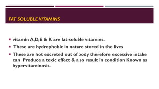 Vitamin and minerals supplementation by Rutuja | PDF