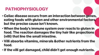Celiac disease by Rutuja Mane bsc nursing | PDF