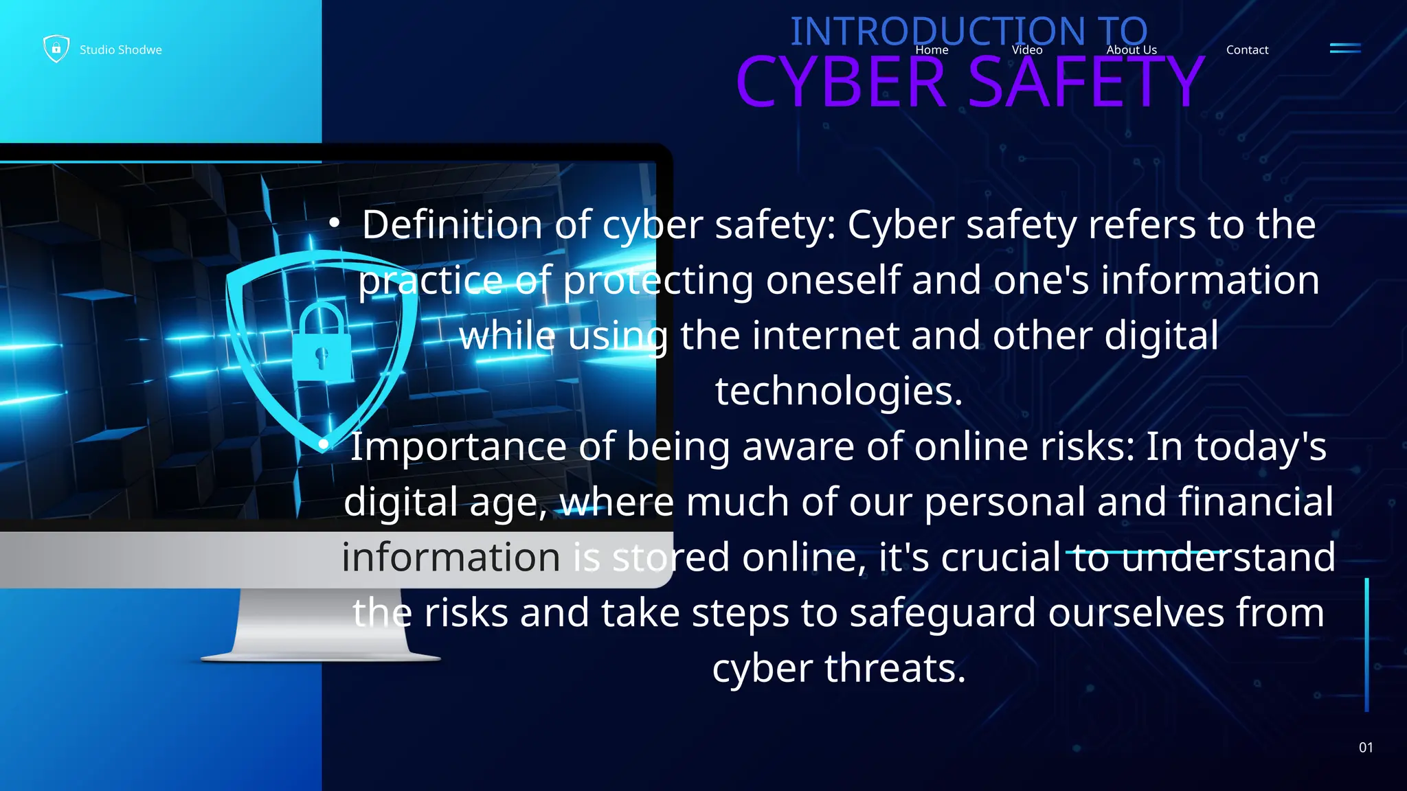 Cyber safety and protecting yourself online ppt | PPTX
