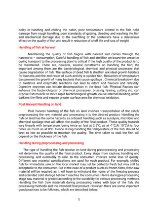 FISH PROCESSING & POST-HARVESTING TECHNOLOGY REPORTS | PDF
