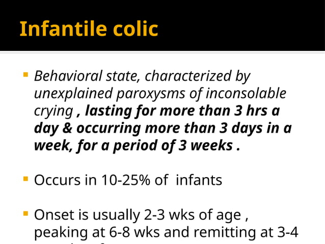 Crying child and approach to the child wo is irritable and crying ...