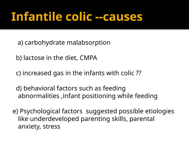 Crying child and approach to the child wo is irritable and crying ...