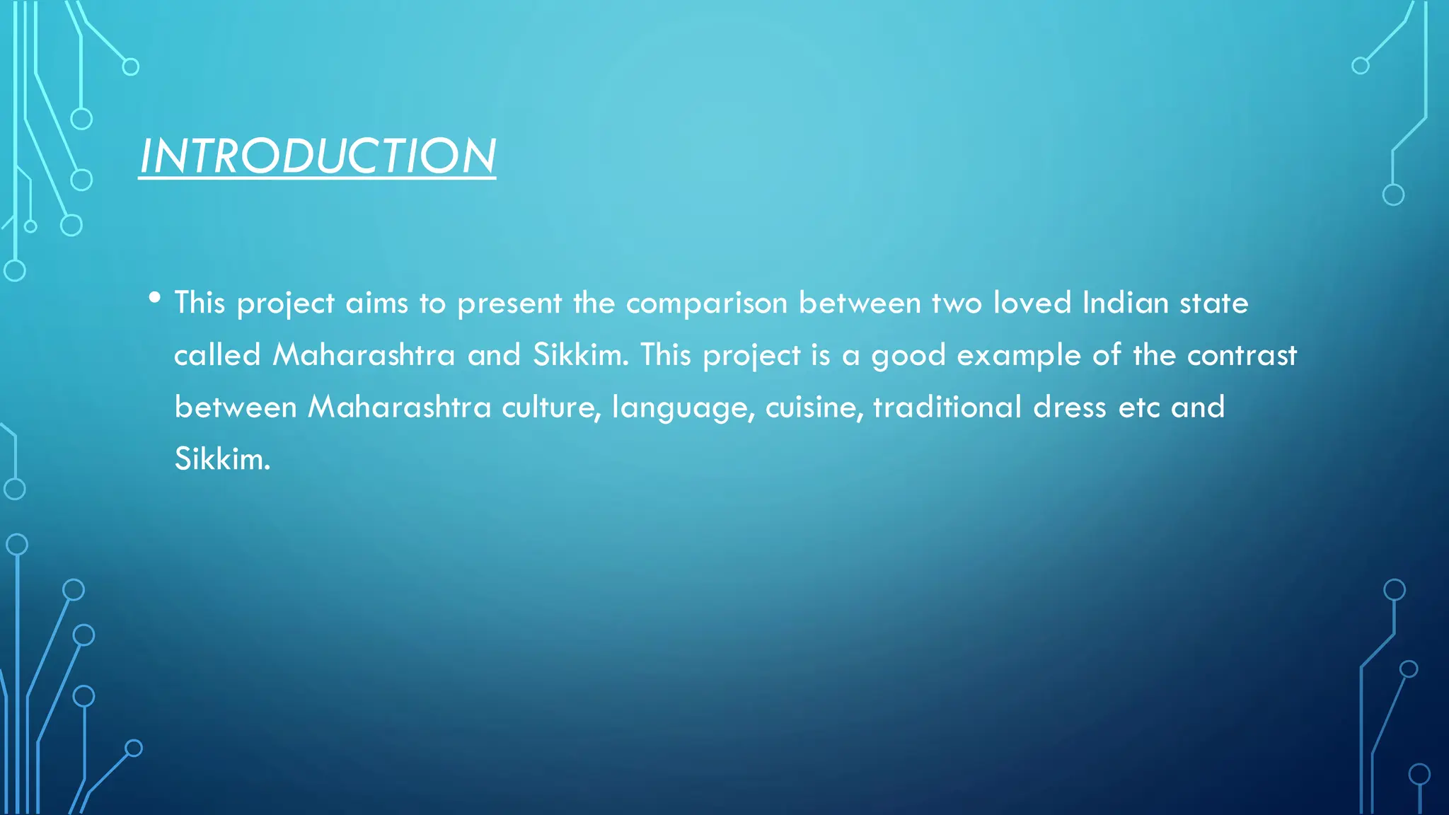 Art Integrated Project between Maharashtra and Sikkim | PPT