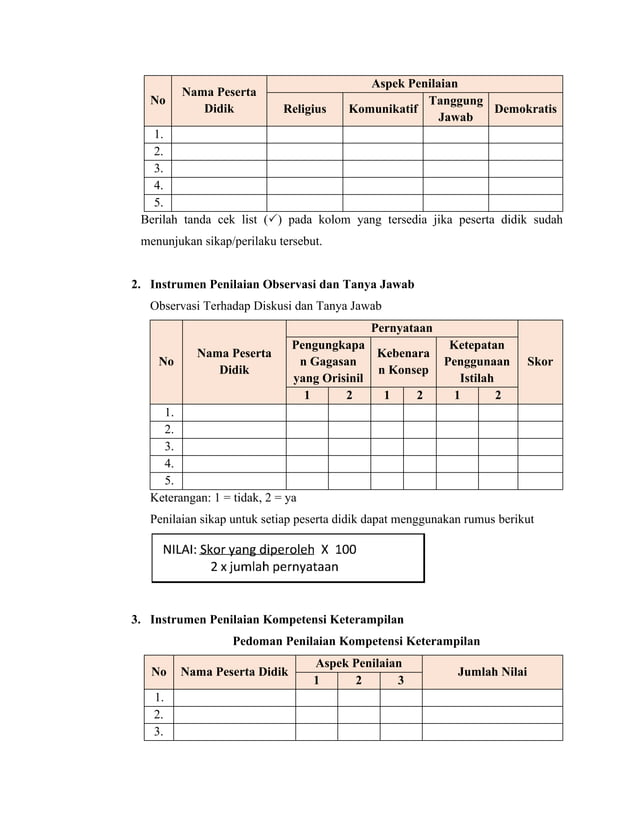 Rpp kelas 4 SD kurikulum rencana pembelejaran | PDF