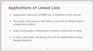 Introduction about Linked lists and Trees..pptx