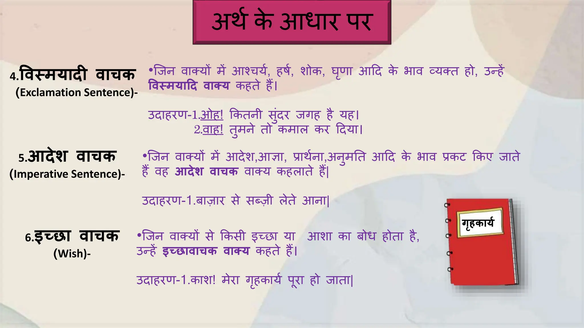 Vakya vichar ki paribhasha,bhed, ang, examples | PDF