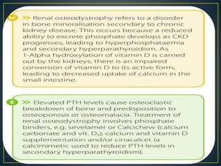 Diagnosis , staging , clinical features and management of CKD | PPTX