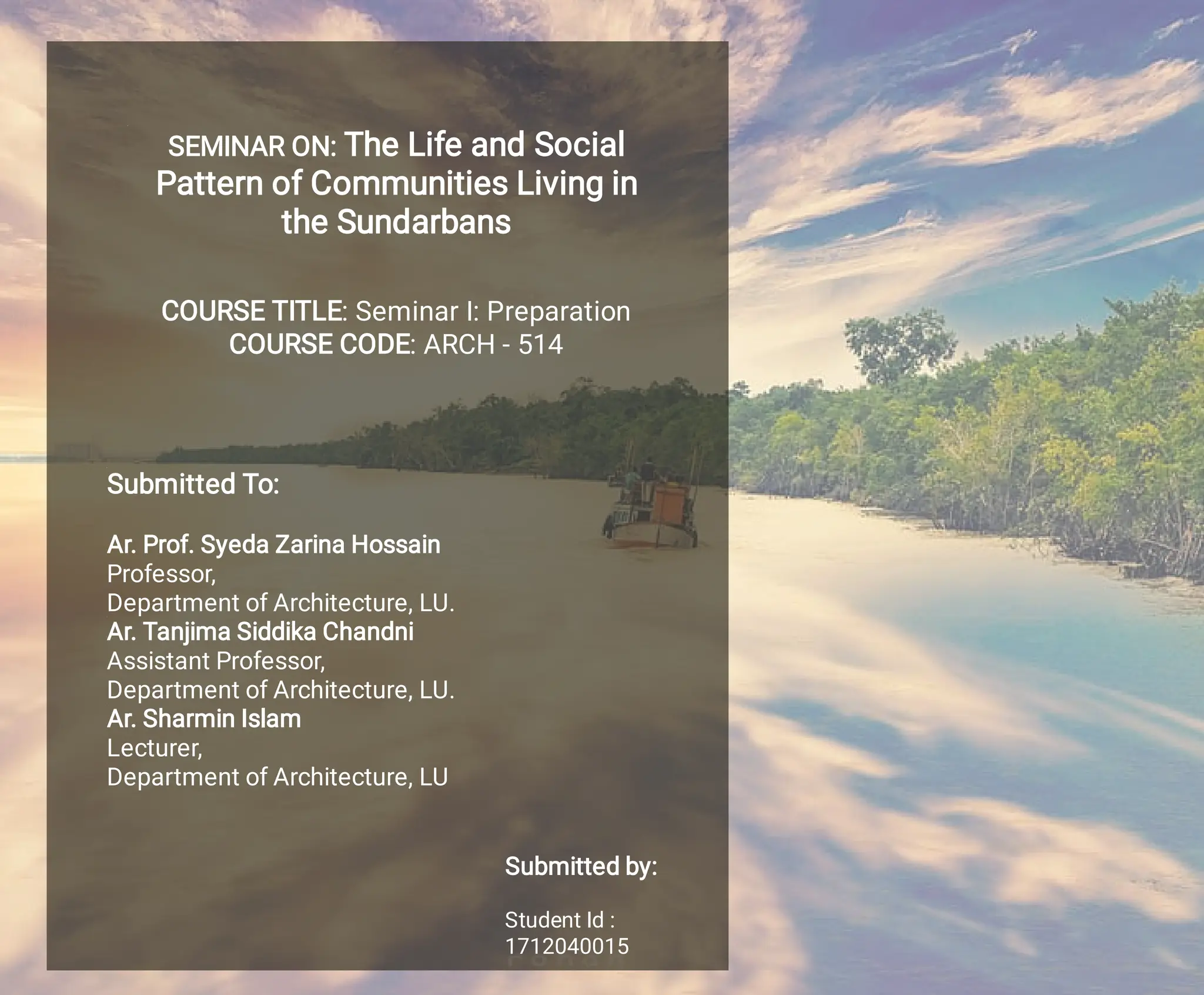 The Life and Social Pattern of Communities Living in the Sundarbans | PDF