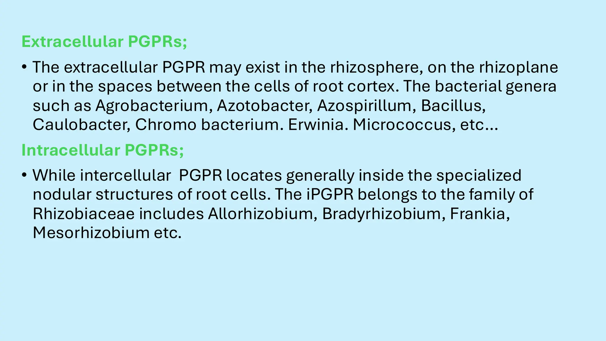 Plant growth promoting Rhizobacteria(PGPR) | PDF