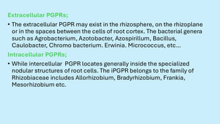 Plant growth promoting Rhizobacteria(PGPR) | PDF