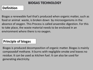 Microbiology -Biomanure And Biogas Production | PDF