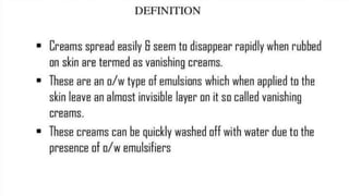 Lipstick, vanishing cream, cold cream marketed product | PPT