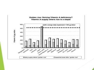 Golden Rice of genetic modification crop | PDF