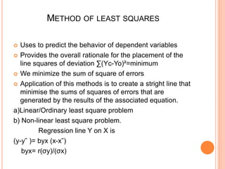 Regression , Types of Regression, Application of Regression, methods | PPTX
