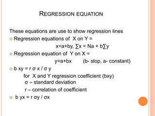 Regression , Types of Regression, Application of Regression, methods | PPTX