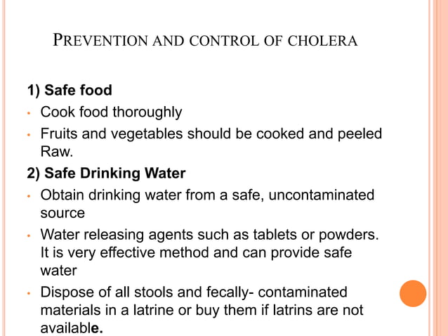 Cholera its cause, prevention and treatment. Social and preventive ...