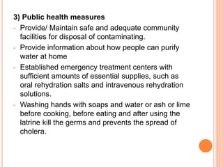 Cholera its cause, prevention and treatment. Social and preventive ...