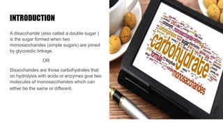 DOC-20240804-WA001 presentation on Dissacharides | PPT